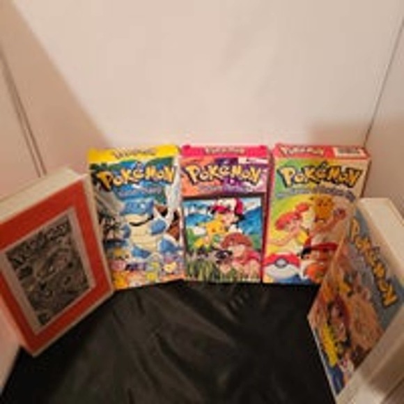 Pokemon | Portable Audio & Video | Pokmon Vhs Lot Of 5 | Poshmark